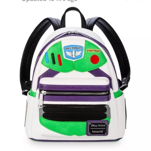 Loungefly | Bags | 222 Disney Pixar Buzz Lightyear Mini Backpack By ...